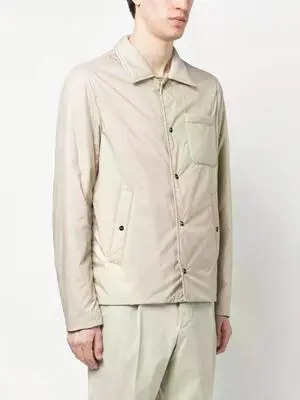 Herno Chantilly Buttoned Jacket - Neutrals