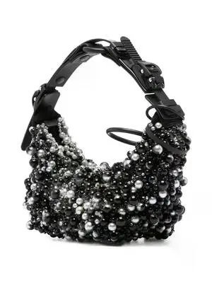 INNERRAUM Faux-pearls Tote Bag