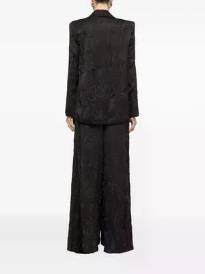 NISSA Crinkle-effect Blazer