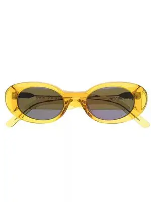 Palm Angels Spirit Oval-frame Sunglasses