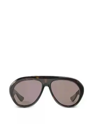 ROTATE BY BIRGER CHRISTENSEN Pilot-frame Sunglasses - Brown