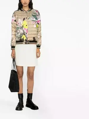 Herno Beta Flower Padded Bomber Jacket