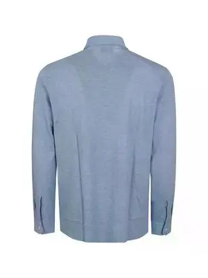 BARBA NAPOLI Buttoned Cotton Shirt - Blue