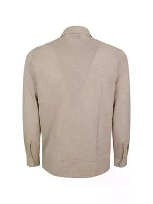 BARBA NAPOLI Buttoned Cotton Shirt - Neutrals