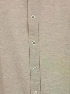 BARBA NAPOLI Buttoned Cotton Shirt - Neutrals