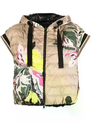 Herno Reversible Feather Down Gilet - Neutrals