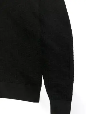 BOSS Textured Pullover Sweater