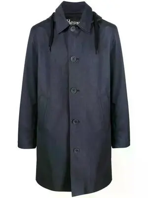 Herno Single-breasted Parka Jacket