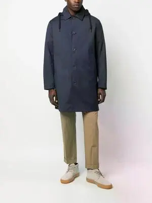 Herno Single-breasted Parka Jacket