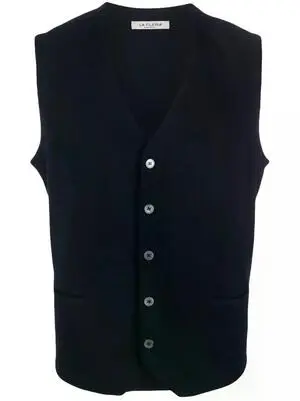 FILERIA Button-down Cotton Gilet