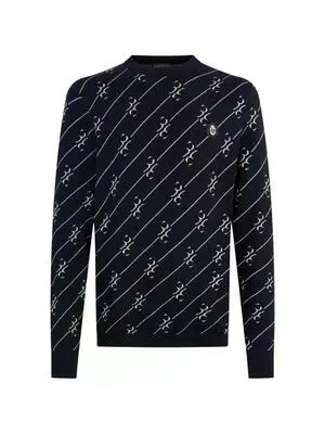 Billionaire Patterned Sweaters For Men