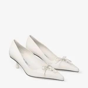 JIMMY CHOO Scarlett 50 Nappa Leather Pumps - Neutral