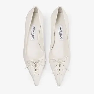 JIMMY CHOO Scarlett 50 Nappa Leather Pumps - Neutral