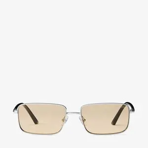JIMMY CHOO Rectangular Sunglasses - Silver