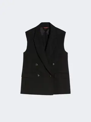 Max Mara Linen Twill Gilet