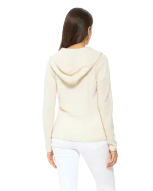 MONTICELLI CASHMERE Pure Cashmere Double Zip Hoodie - Camel