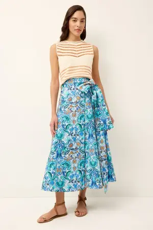 MARIE OLIVER Estine Wrap Skirt