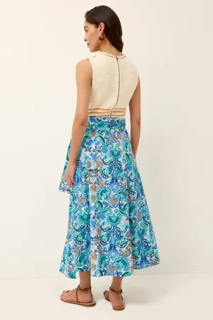 MARIE OLIVER Estine Wrap Skirt