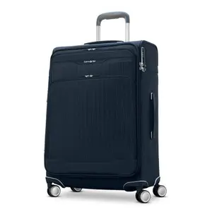 SAMSONITE Silhouette 18 Softside Expandable Checked Spinner Luggage - Deep Navy