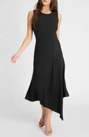 Santorelli Paneled Cocktail Dresses