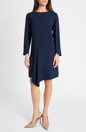 Santorelli Paneled Cocktail Dresses