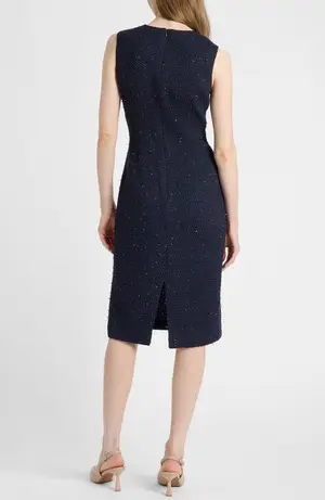 Santorelli Britta Midi Sheath Dress