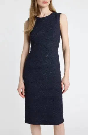 Santorelli Britta Midi Sheath Dress