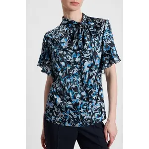 Santorelli Asymmetrical Blouses
