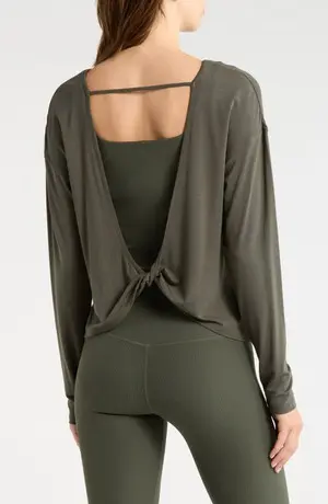 MPG Breeze Open Twist Back Top