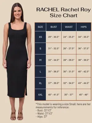 Rachel Rachel Roy Emi Sleeveless Pucker Knit Midi Dress - Black
