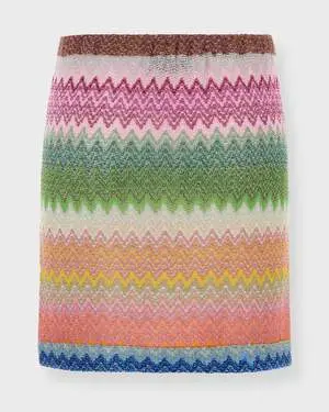 Missoni Embroidered Mini Skirt
