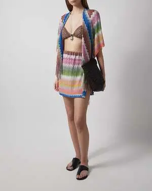 Missoni Embroidered Mini Skirt