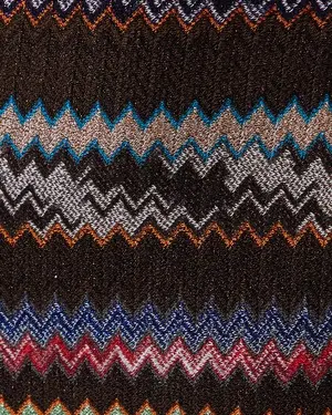 Missoni Zigzag Lurex Mini Skirt