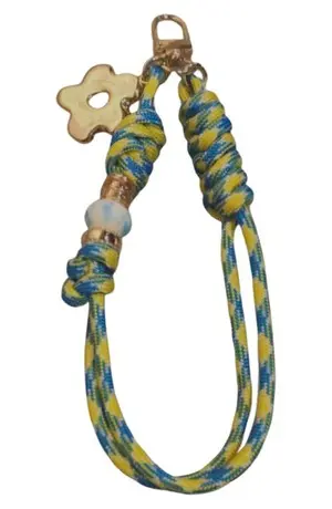 MACRAE & CO. Bag Charm With Braided Cording - Gold