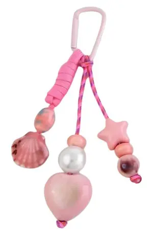 MACRAE & CO. Seashells Bag Charm - Pink