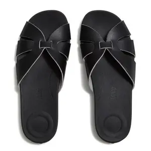 Fitflop Solay Waterproof Woven Sandals - Black