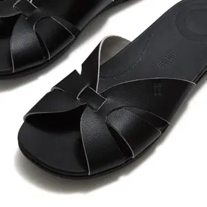 Fitflop Solay Waterproof Woven Sandals - Black