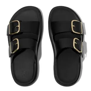 Fitflop Buckle Two-bar Sandal - Black