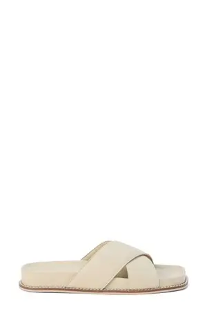 Matisse Hannah Slide Sandal - Bone Leather