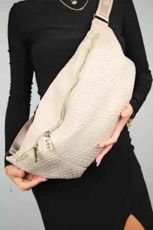 PROLOGUE SHOES Venta Waist Bag - Beige