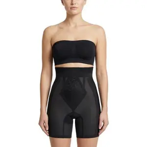 RAGO Firm Control High Waist No Top Roll Girdle - Black
