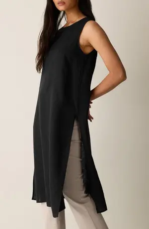 Women's Sleeveless Linen Tunics