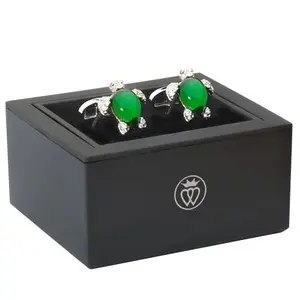PRINCE OF SCOTS Crystal Turtle Cufflinks