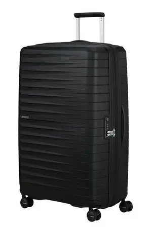 AMERICAN TOURISTER Fastfoward Expandable Hardside 30-inch Checked Spinner - Flash Black