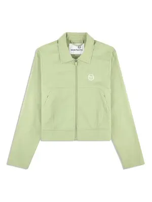 SERGIO TACCHINI Aria Cropped Track Jacket - Reseda