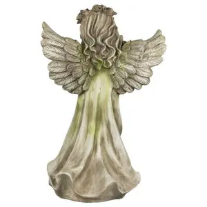 NORTHLIGHT 27" Praying Angel Standing Outdoor Garden Statue