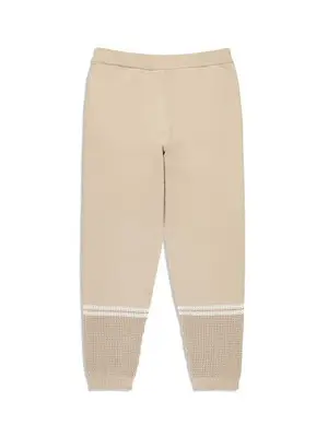 SERGIO TACCHINI Zeta Track Pants With Stripe Accents - Humus