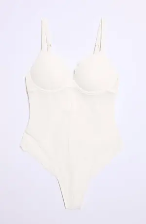 Pepper Lace Lift Up Teddy - Ecru