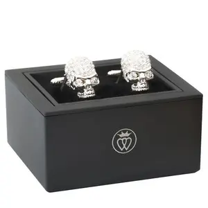 PRINCE OF SCOTS Crystal Skull Cufflinks