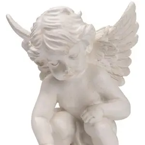 NORTHLIGHT Reaching Cherub Angel Outdoor Garden Statue12